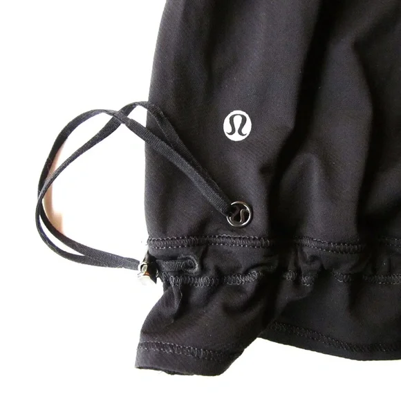 lululemon athletica | Tops | Lululemon Black White Banana Leaf Top Baby ...